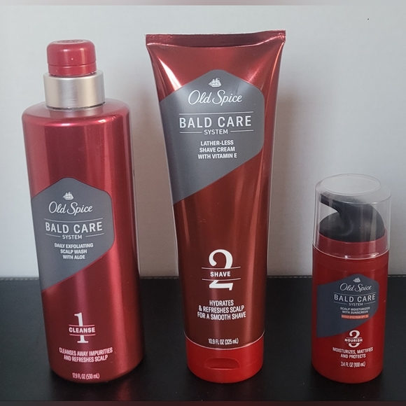 Old Spice | Grooming | Old Spice Bald Care System Complete Set Cleanse ...
